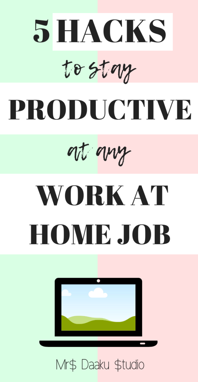5 Fantastic Tips To Succeed At Work At Home Jobs