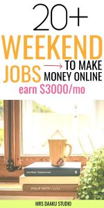 20+ best weekend jobs from home - Earn $1000+ monthly!