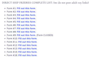 Amazon Direct Ship Freebies 2023 - Detailed Guide 101