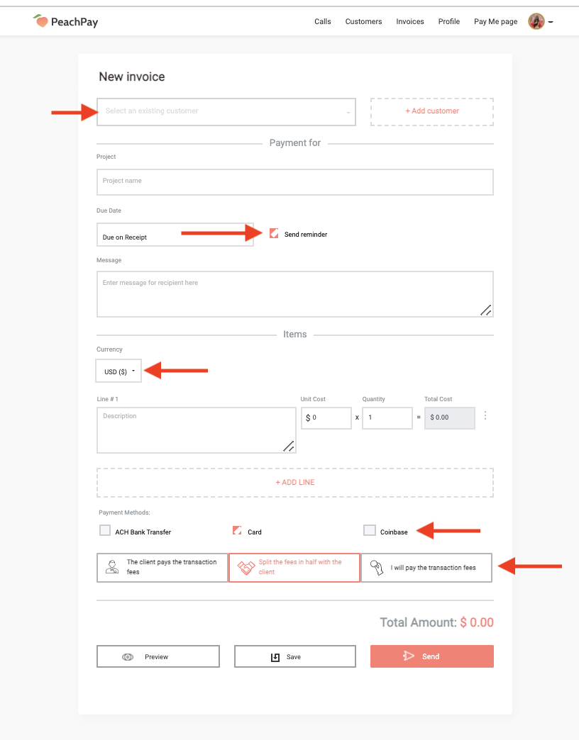 PeachPay Review: Best Invoicing Tools For Freelancers (for Free!)