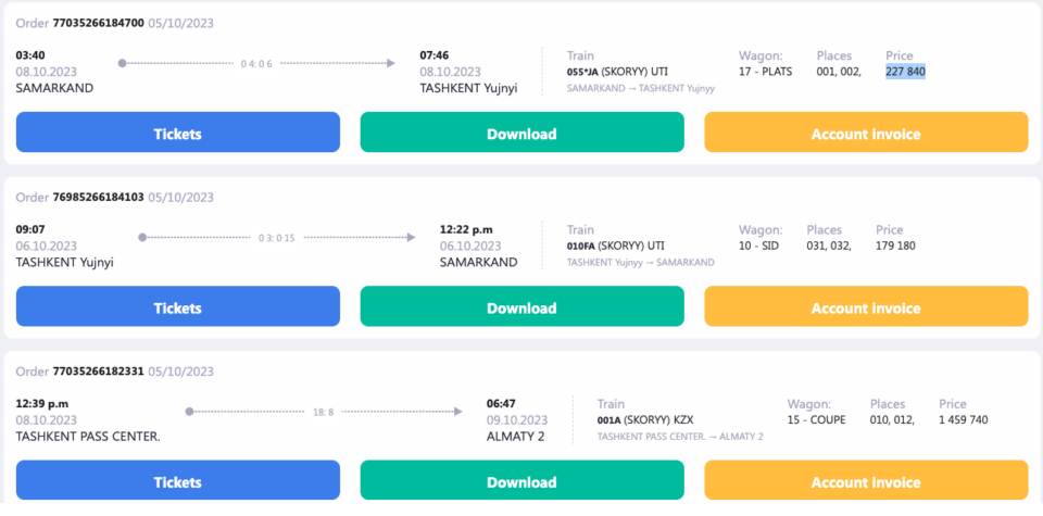 Uzbekistan Railways Guide: Train Types, Cost, And Booking Details (Updated)