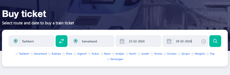 Uzbekistan Railways Guide: Train Types, Cost, And Booking Details (Updated)